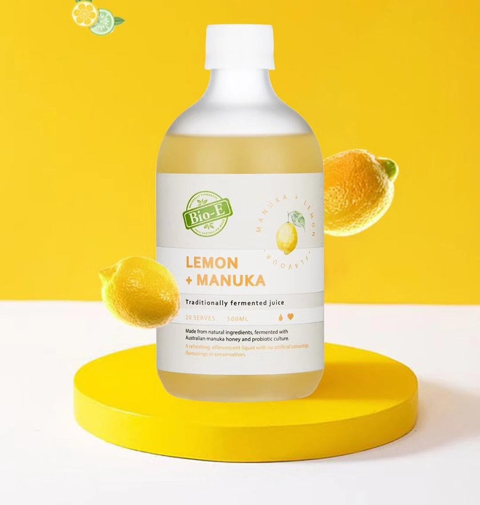 Bio-E Lemon + Manuka Traditionally Fermented Juice （Bio-E 檸檬+麥蘆卡蜂蜜酵素 ...